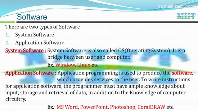 Basic of computer ( miit ) | PPT