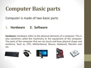 Basic of computer | PPT
