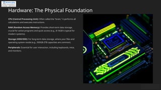 Basic of Computer: is a beginner-friendly | PPTX