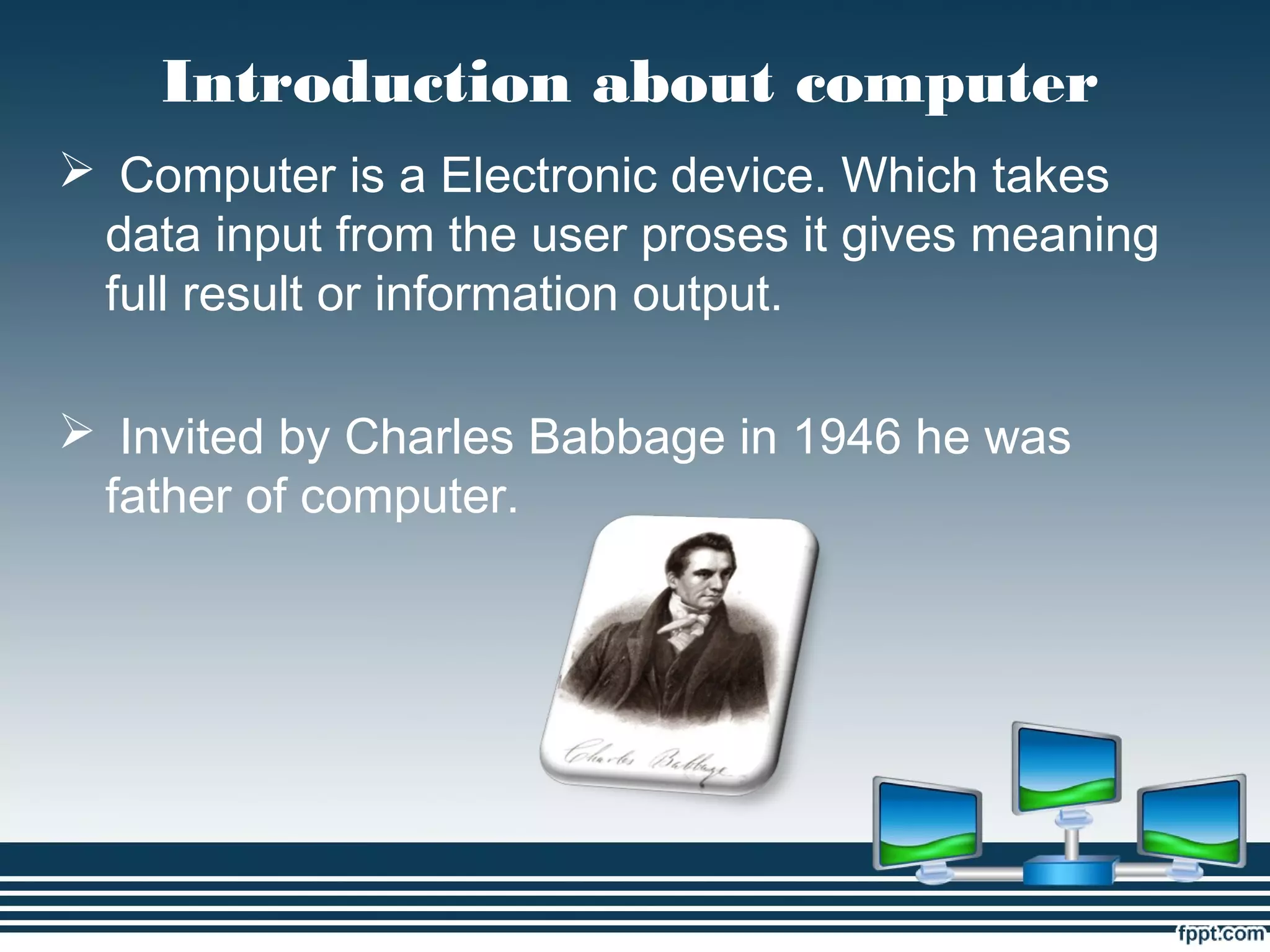 Basic of computer (1) | PPT
