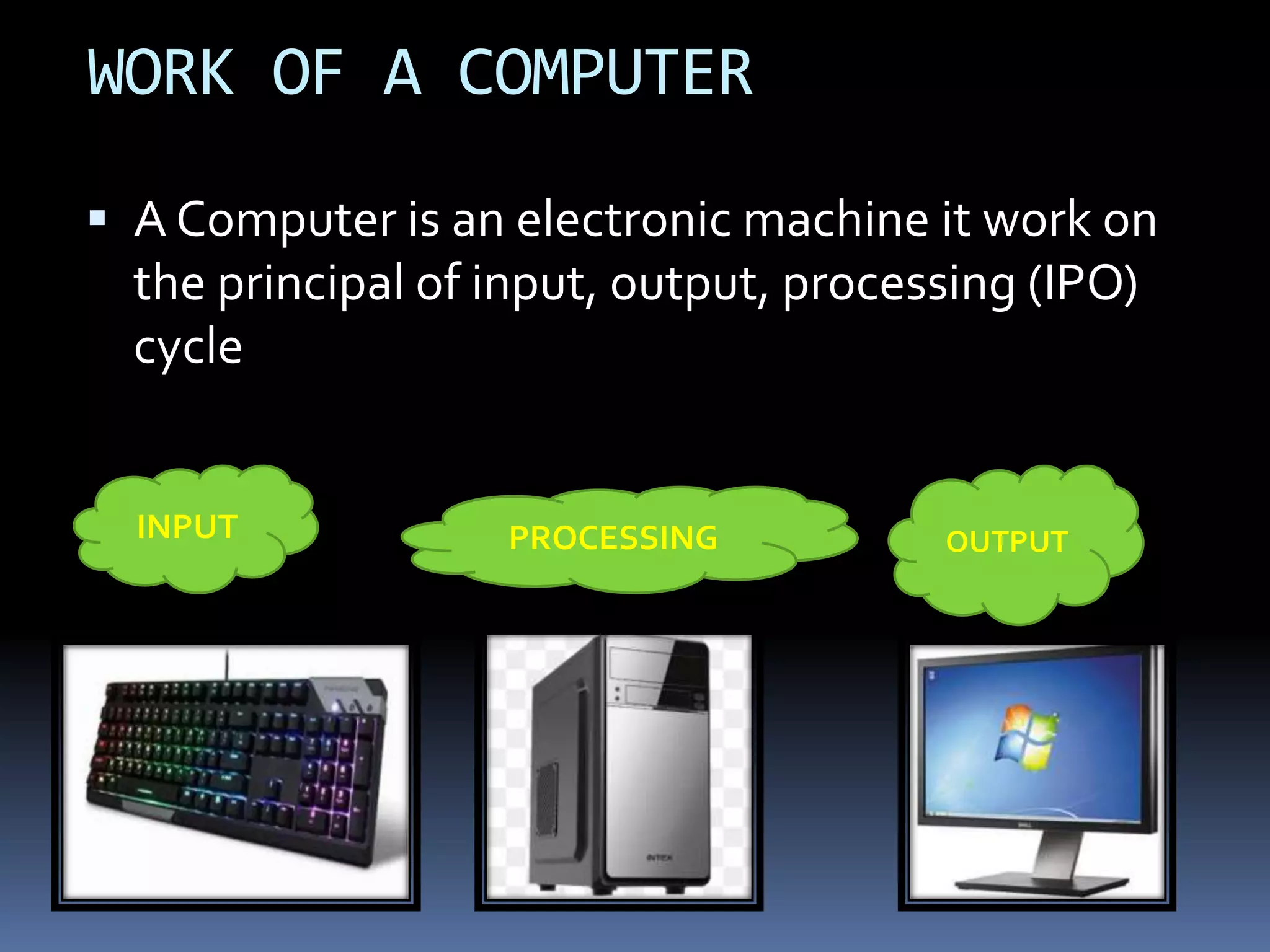 Basic of computer by vishal | PPTX