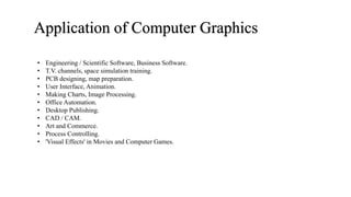 Basic of computer graphic - Computer Graphic - Notes | PPTX | Graphics ...