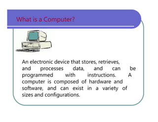 Basic of computers | PPT | Operating Systems | Computer Software and ...
