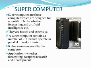 Basic of computers | PPTX | Computing | Technology & Computing