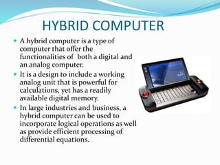 Basic of computers | PPTX | Computing | Technology & Computing