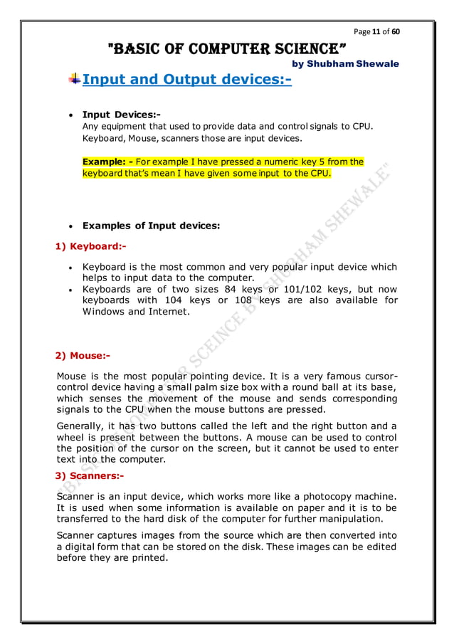 Basic of COMPUTER SCIENCE Presented by Shubham Shewale.pdf
