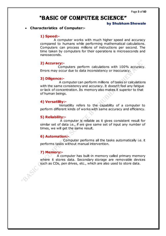 Basic of COMPUTER SCIENCE Presented by Shubham Shewale.pdf