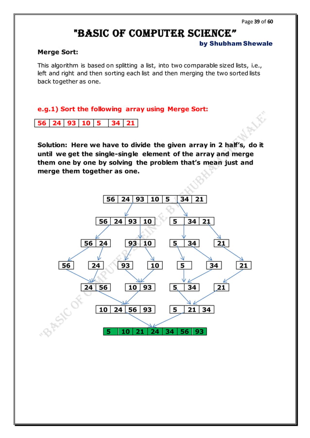 Basic of COMPUTER SCIENCE Presented by Shubham Shewale.pdf