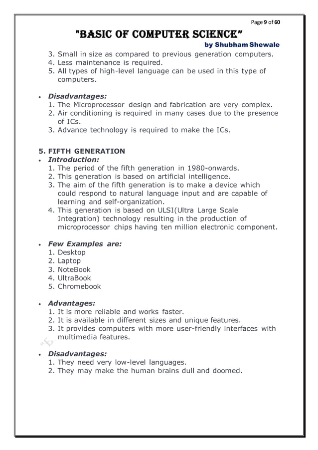 Basic of COMPUTER SCIENCE Presented by Shubham Shewale.pdf
