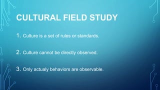 Basic of Cultural Anthropology/ social science | PPT