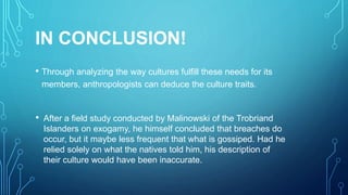 Basic of Cultural Anthropology/ social science | PPT