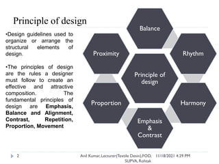 Basic Design I Principals of Design I | PPT