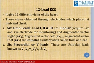 Basic of ecg interpretation | PPTX