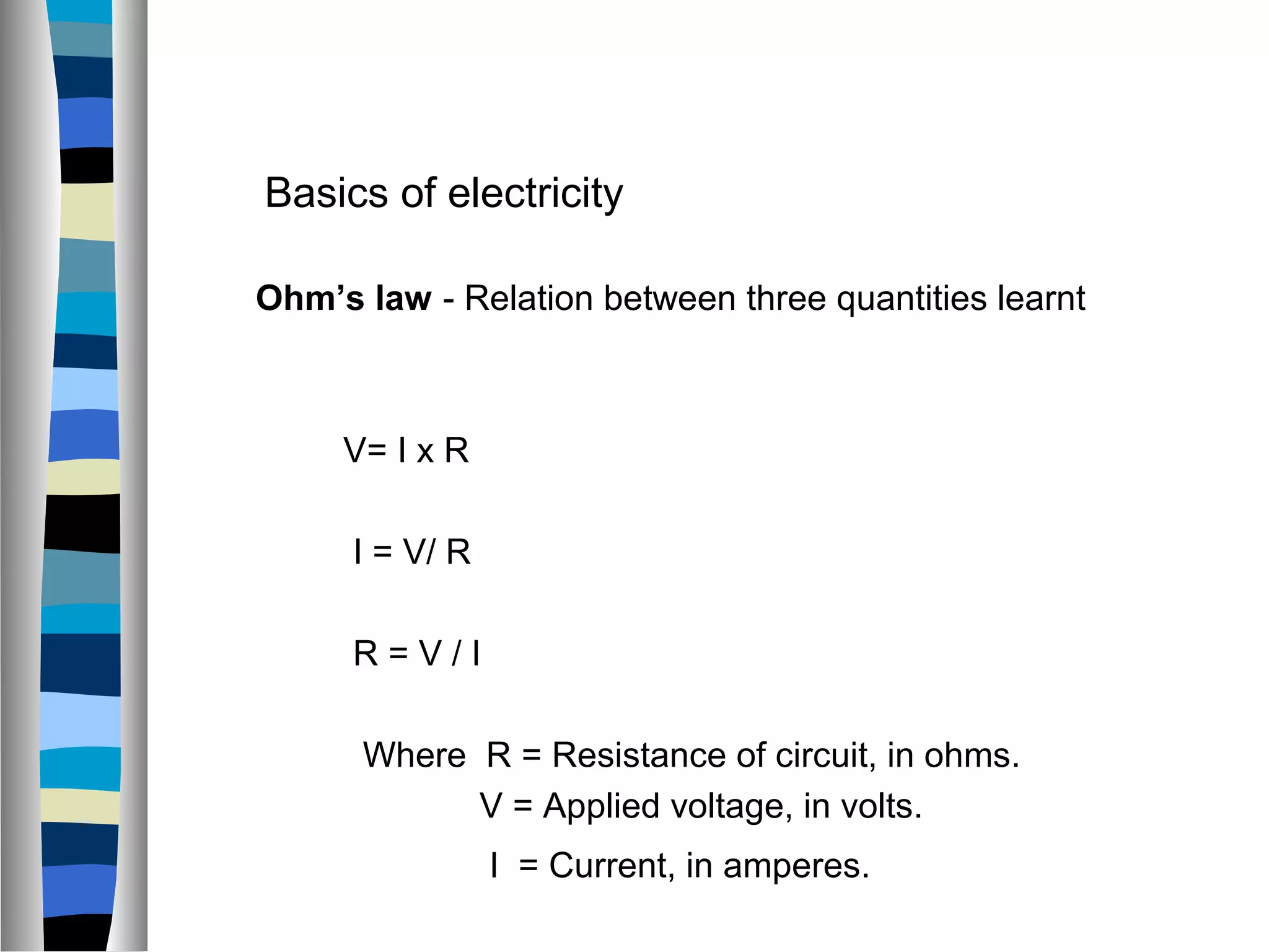 Basic of electrical | PPT