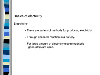 Basic of electrical | PPT
