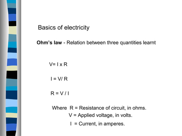 Basic of electrical | PPT