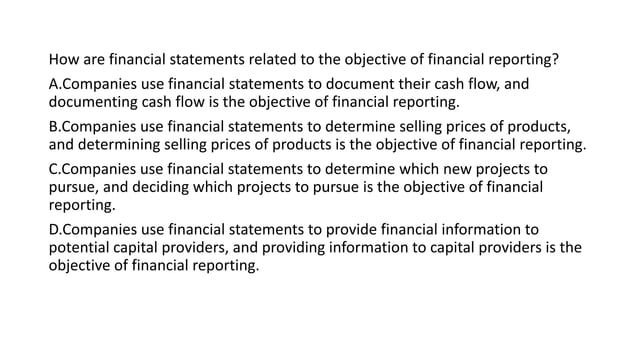 Basic of financial reporting | PPT