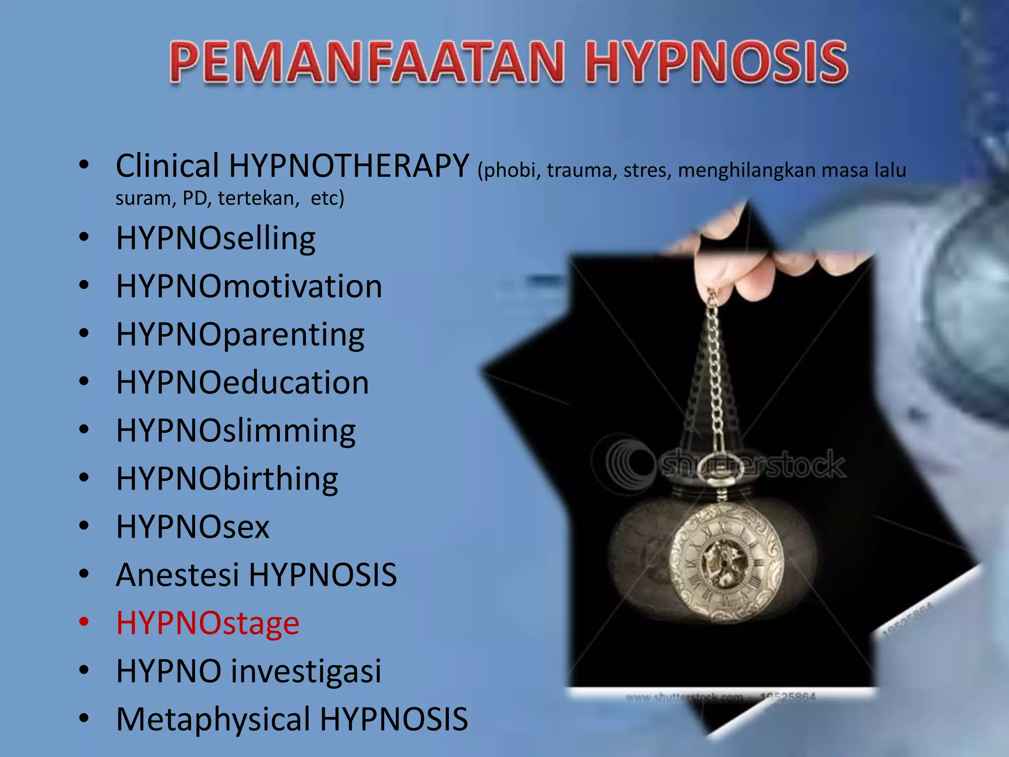 Basic of hypnosis | PPTX