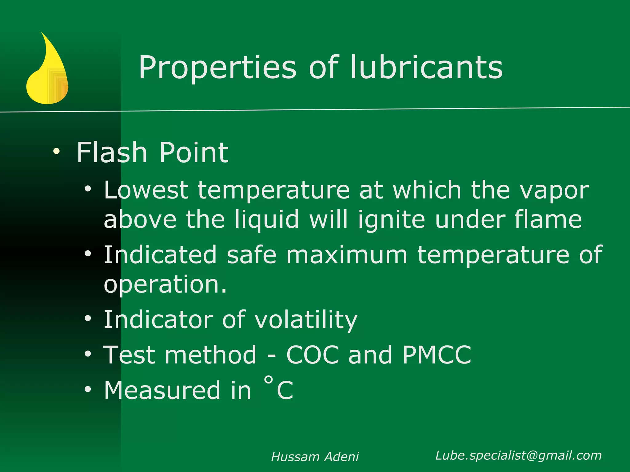 Basic Of Lubricants and Lubrication | PPS