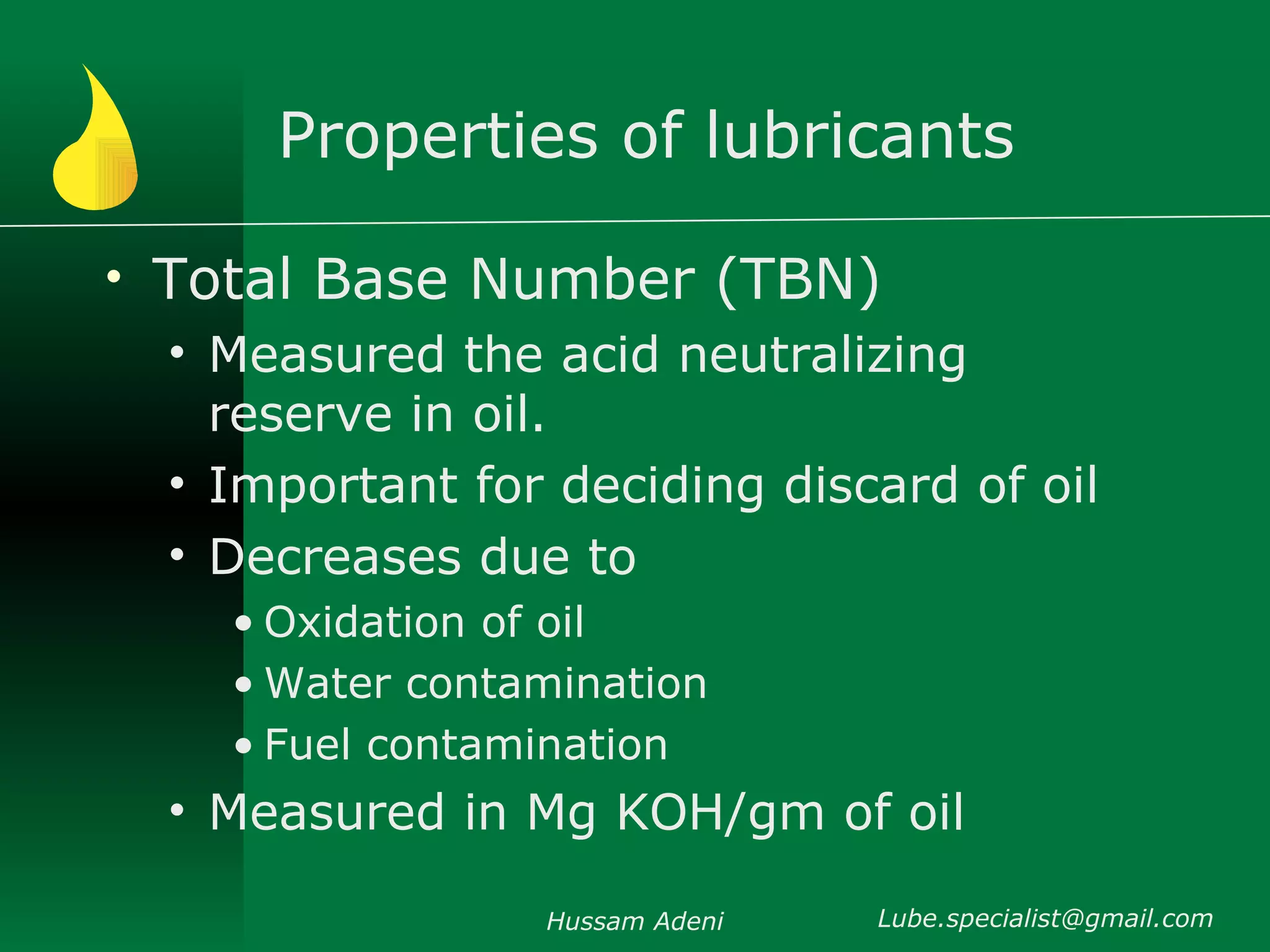 Basic Of Lubricants and Lubrication | PPS
