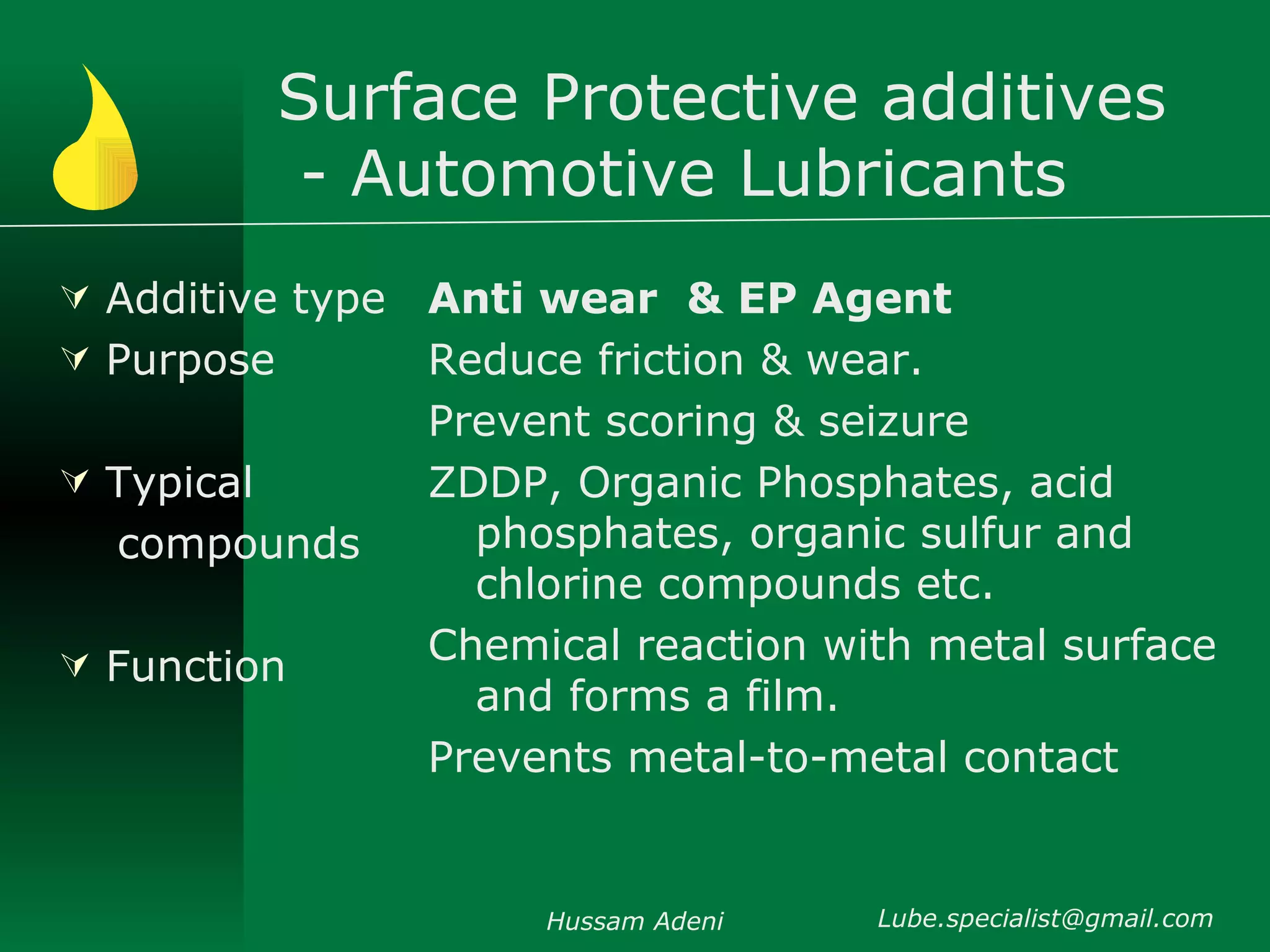 Basic Of Lubricants and Lubrication | PPS