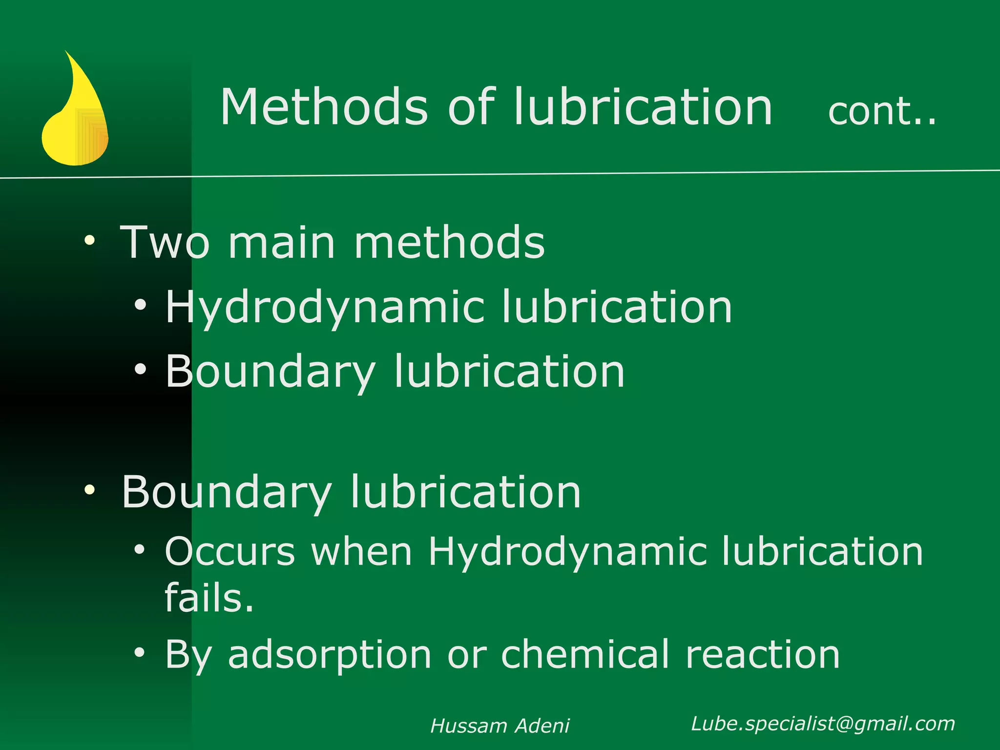 Basic Of Lubricants and Lubrication | PPS
