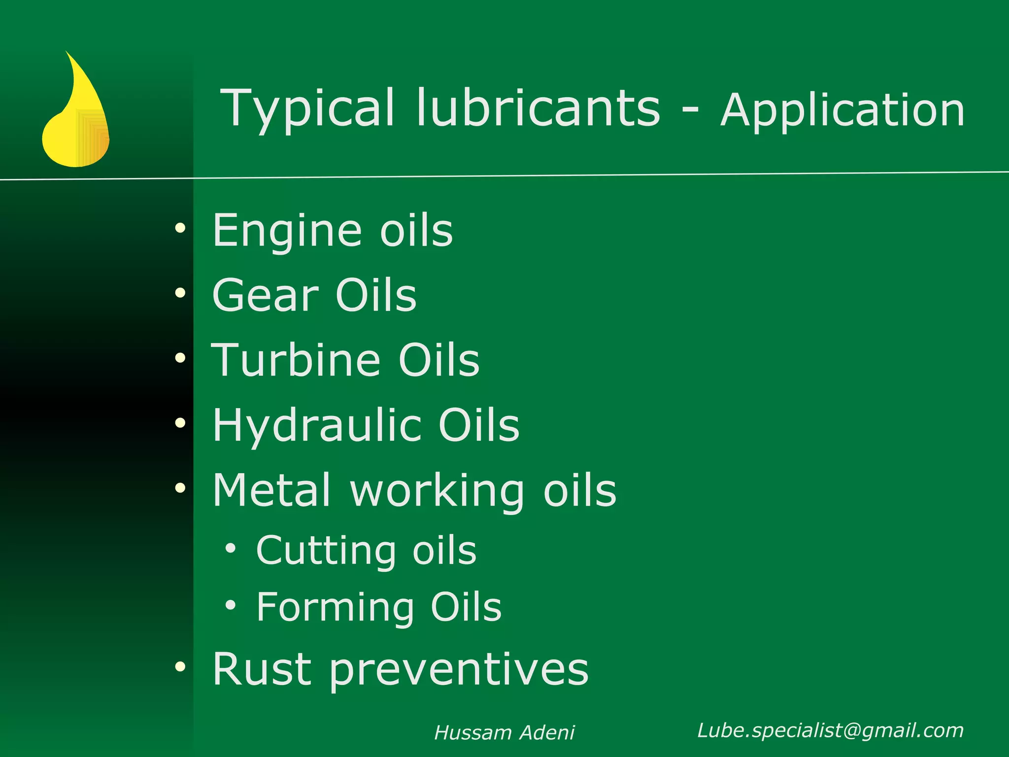 Basic Of Lubricants and Lubrication | PPS