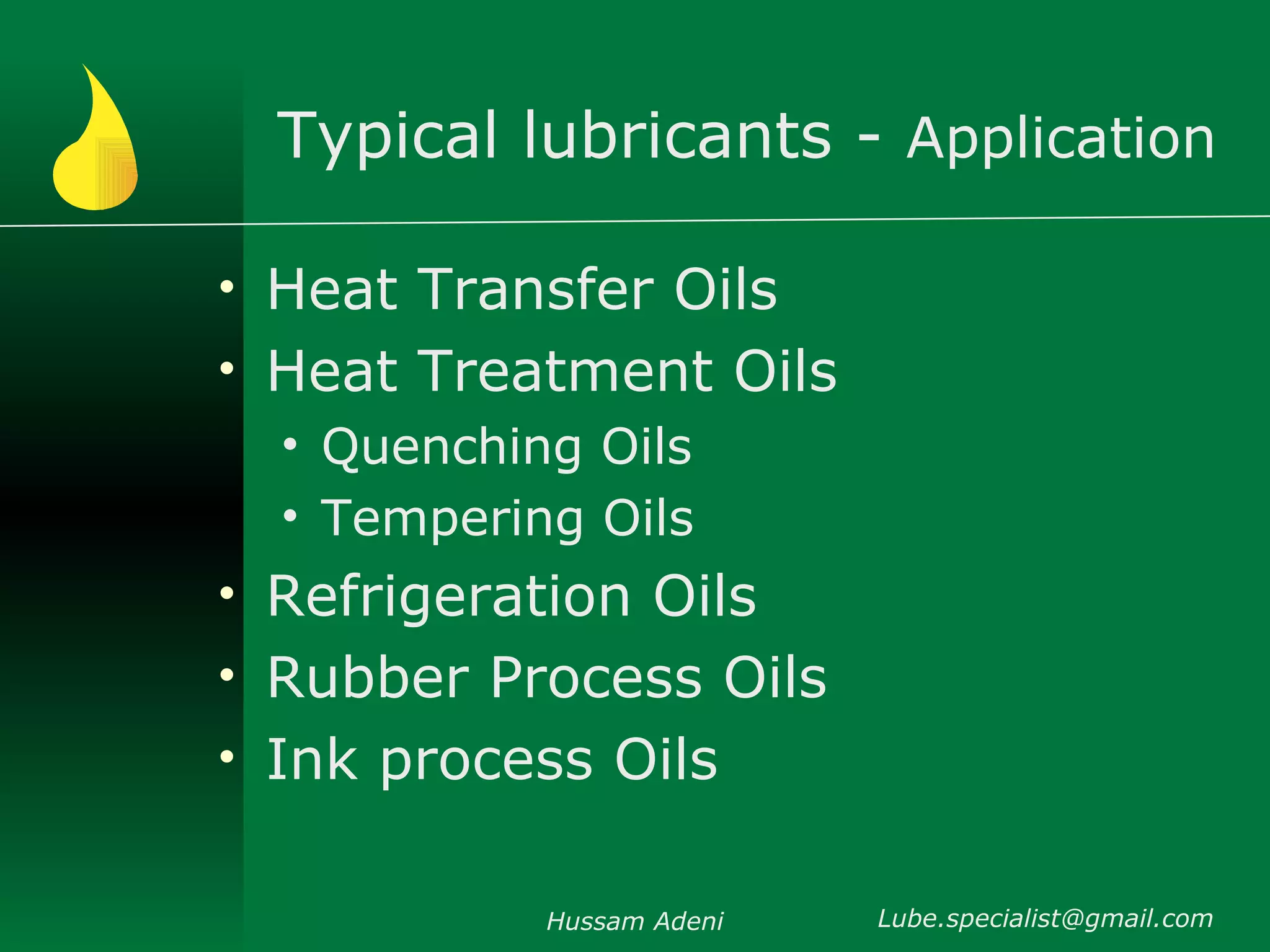 Basic Of Lubricants and Lubrication | PPS