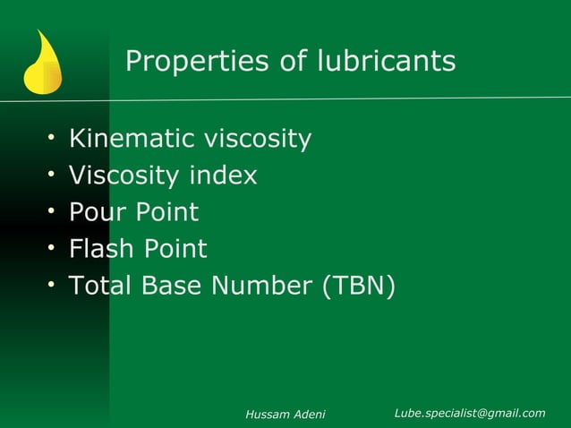 Basic Of Lubricants and Lubrication | PPS | Chemistry | Science
