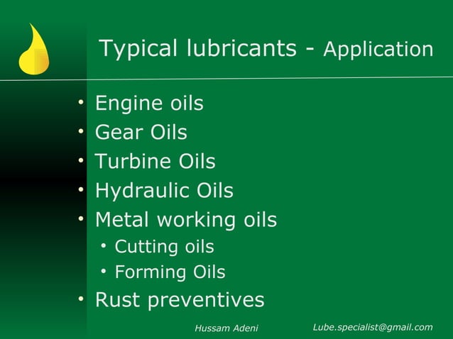 Basic Of Lubricants and Lubrication | PPS | Chemistry | Science
