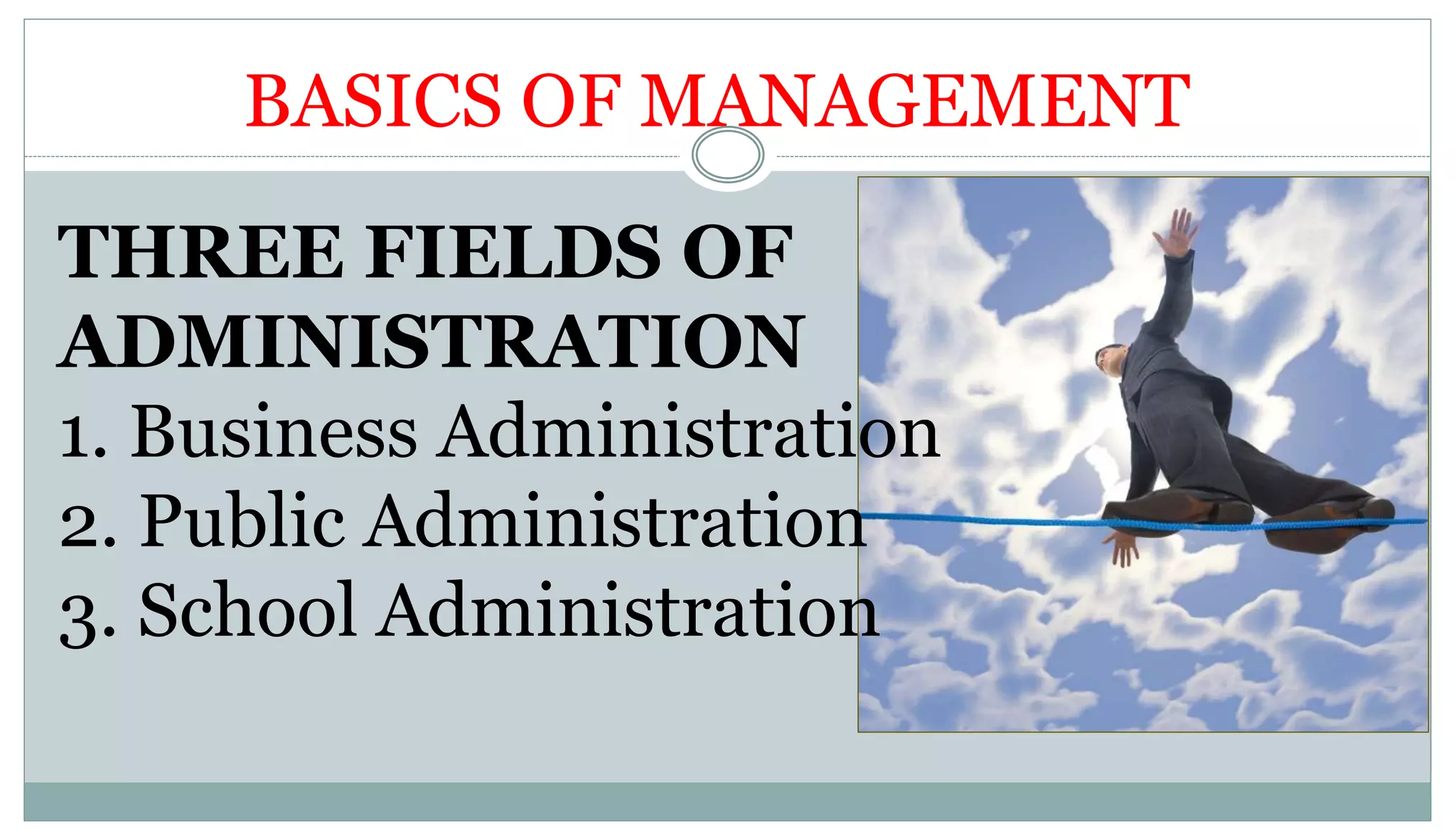 Basics of management | PPTX