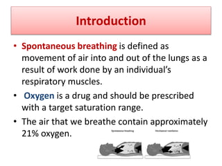 Basic of mechanical ventilation | PPTX