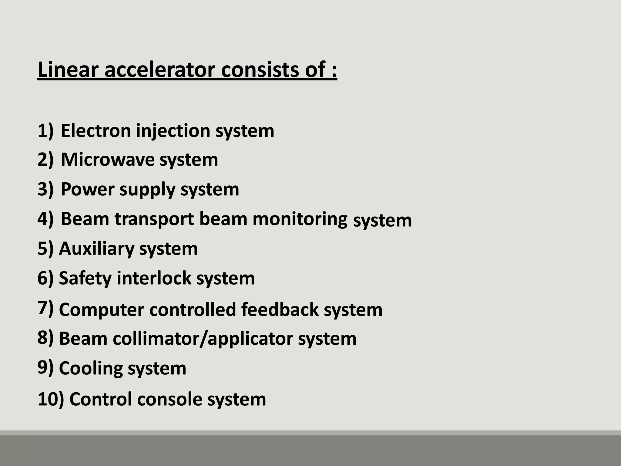 Basic of medical linac | PPTX