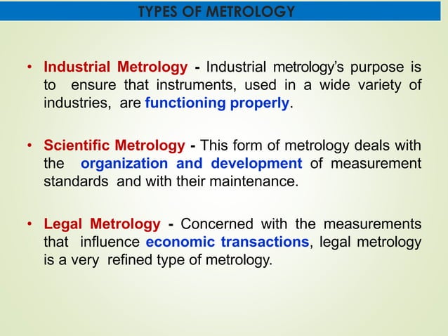 Basic of metrology | PDF