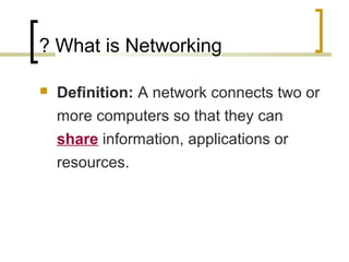 Basic of Networking | PPT