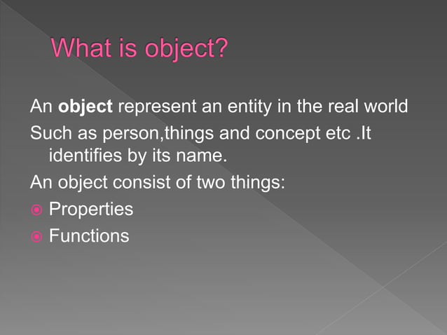 Object Oriented Programming Using C Ppt