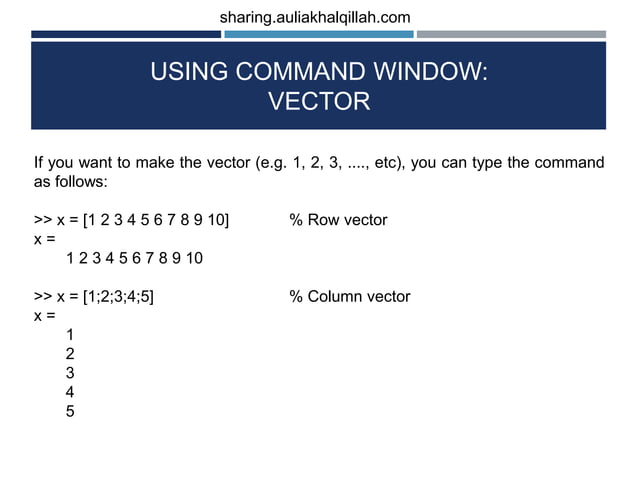 Basic of octave matlab programming language | PPTX | Programming Languages | Computing