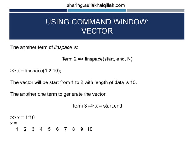 Basic of octave matlab programming language | PPTX | Programming Languages | Computing