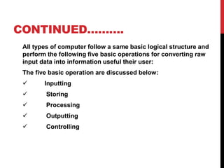 Basic of operating system | PPTX
