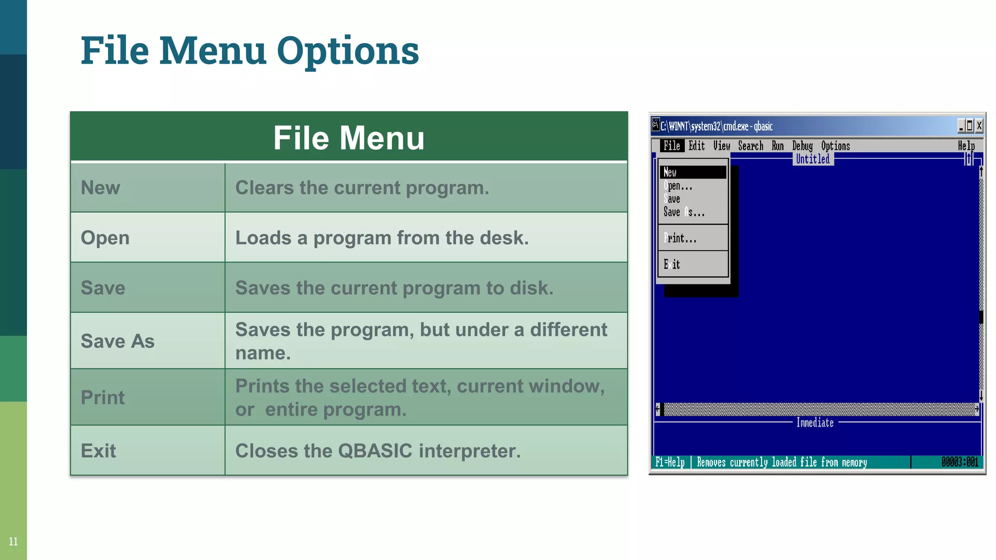 Basic of qbasic | PDF