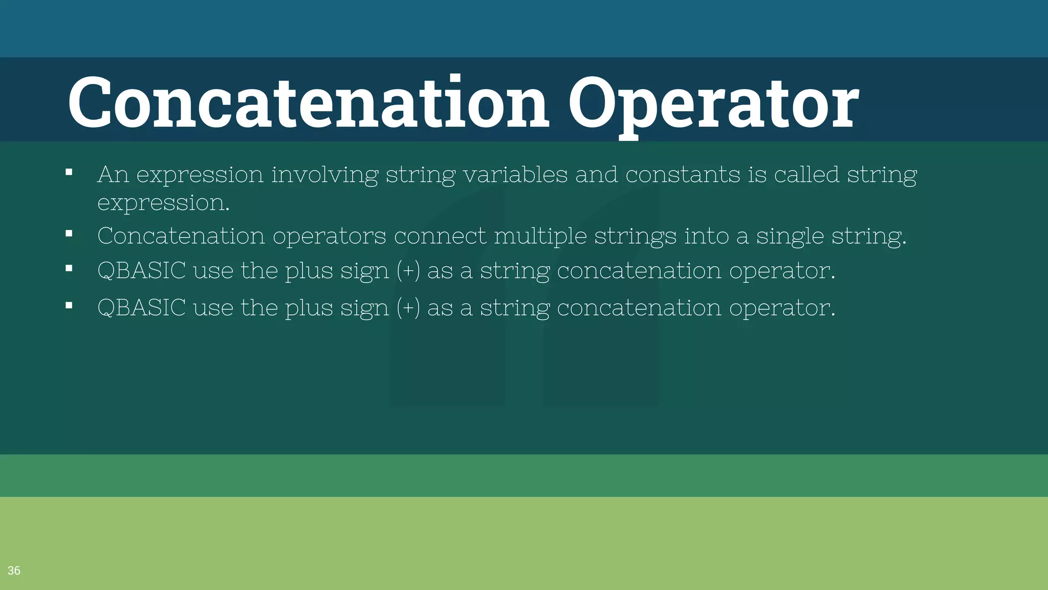 Basic of qbasic | PDF