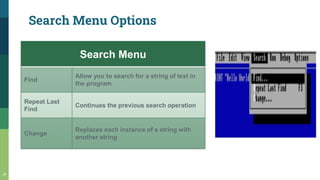 Basic of qbasic | PDF