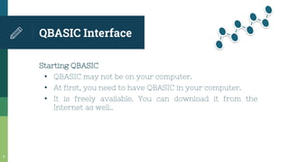 Basic of qbasic | PDF