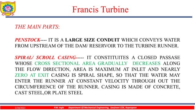 Basic of reaction turbine slideshare | PPT