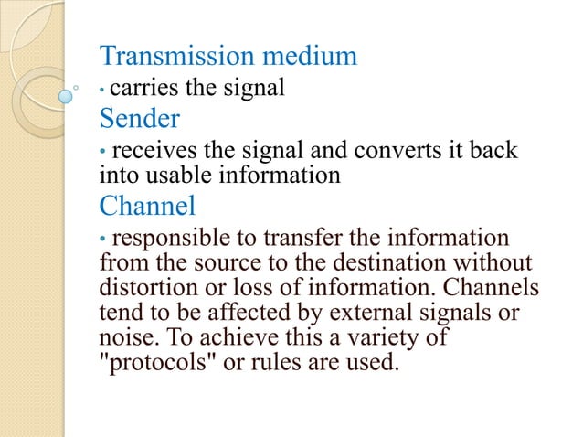 Basic of telecommunication presentation | PPTX | Computer Networking | Computing