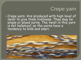 Basic of textile | PPTX