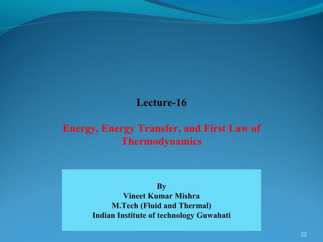 Basic of thermodynamics section a | PPT