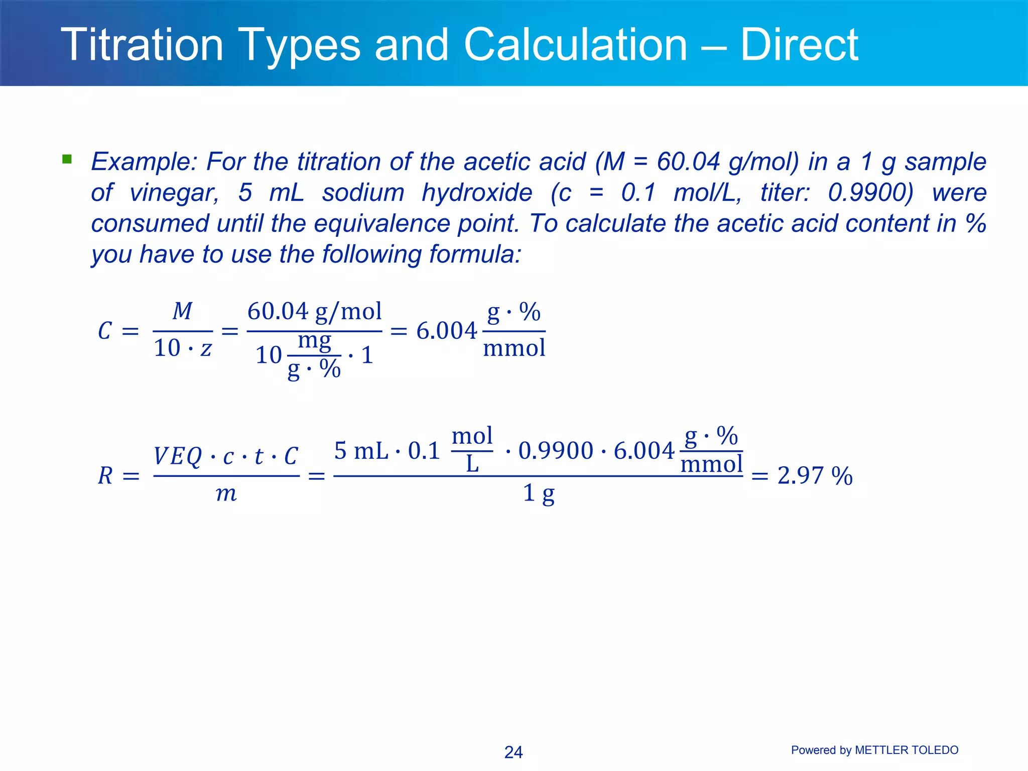Basic of titration | PPTX