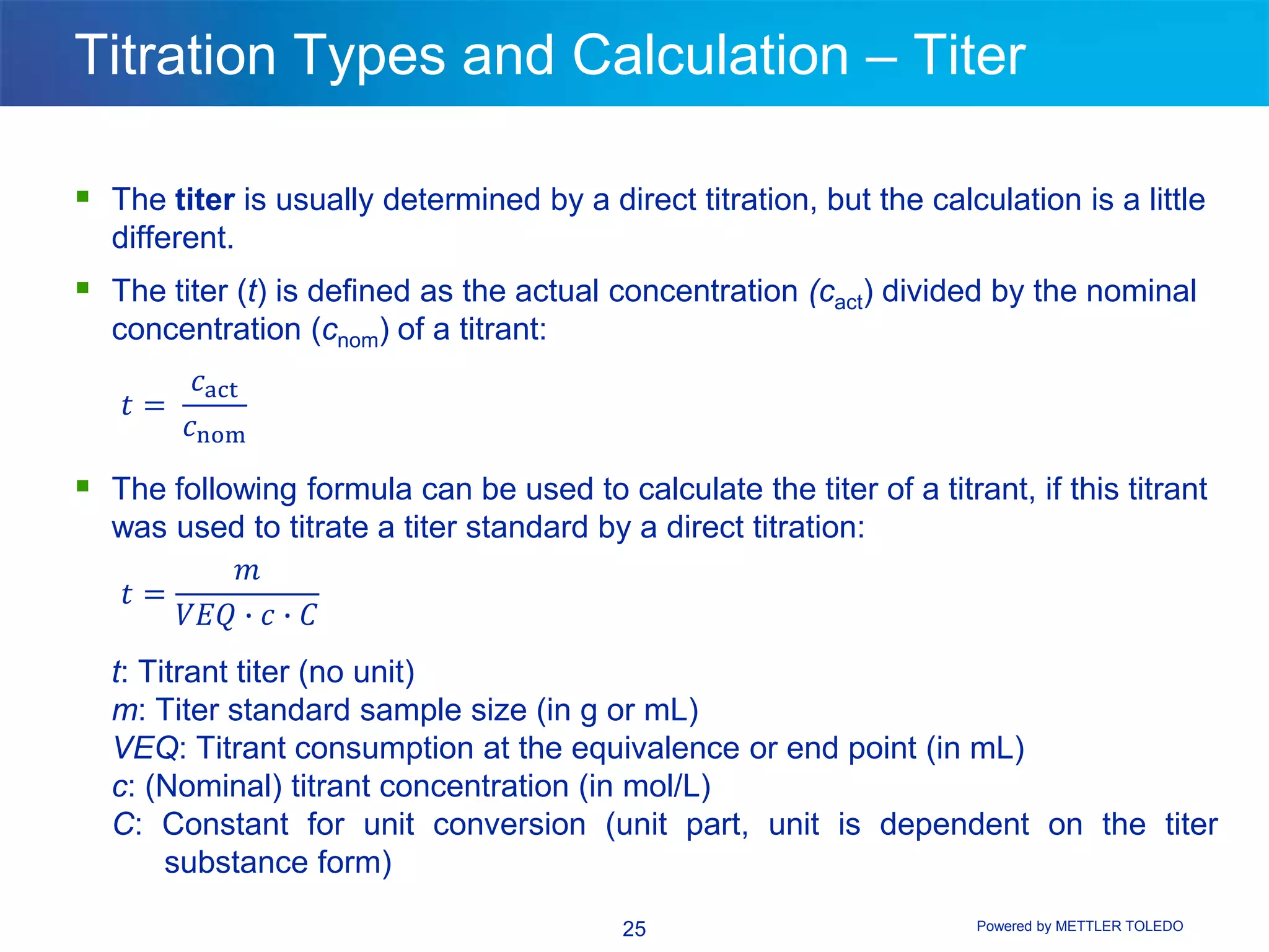 Basic of titration | PPTX | Chemistry | Science