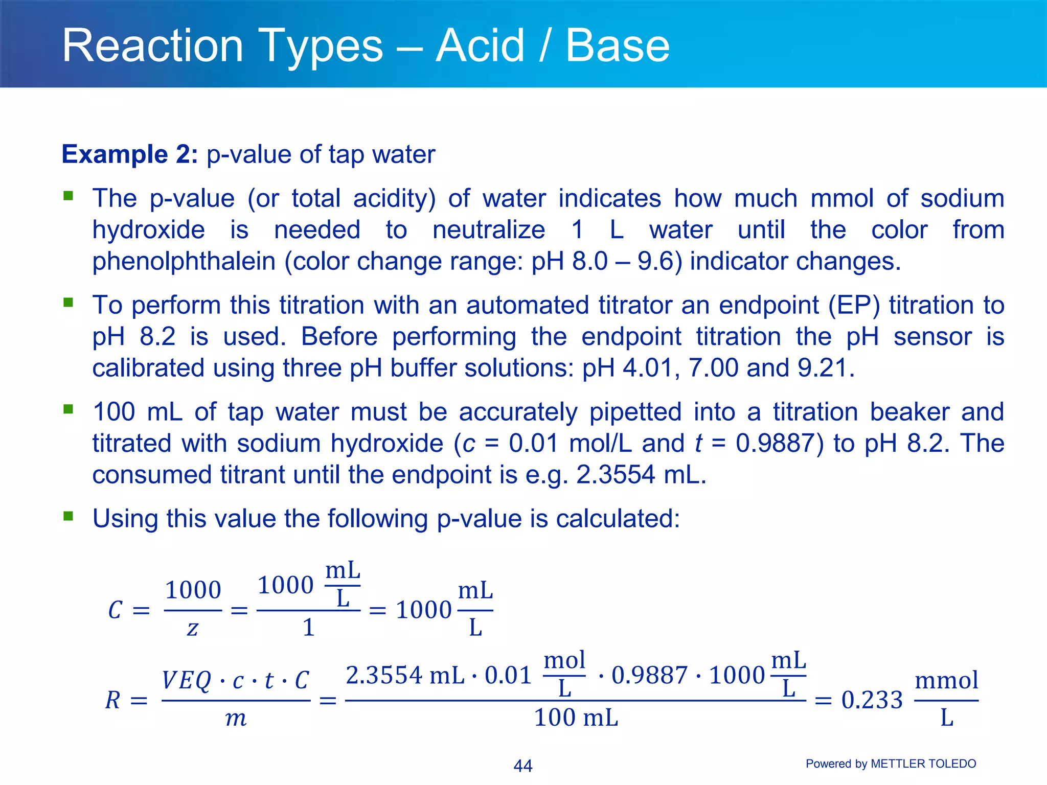 Basic of titration | PPTX